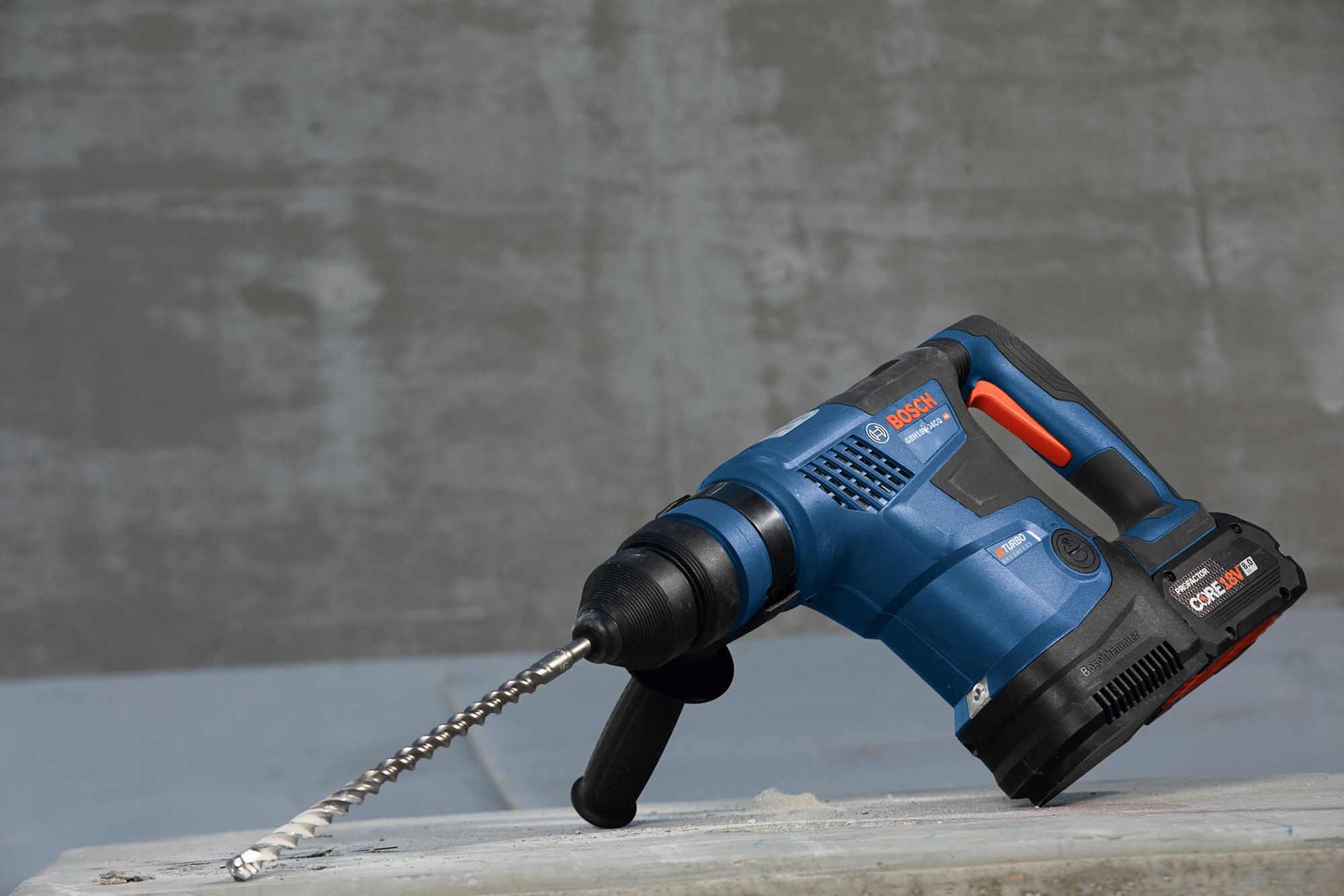 BOSCH Rotary Hammer: D-Handle, 18V DC, SDS-Plus, 1 1/4 in max, (1) Bare ...