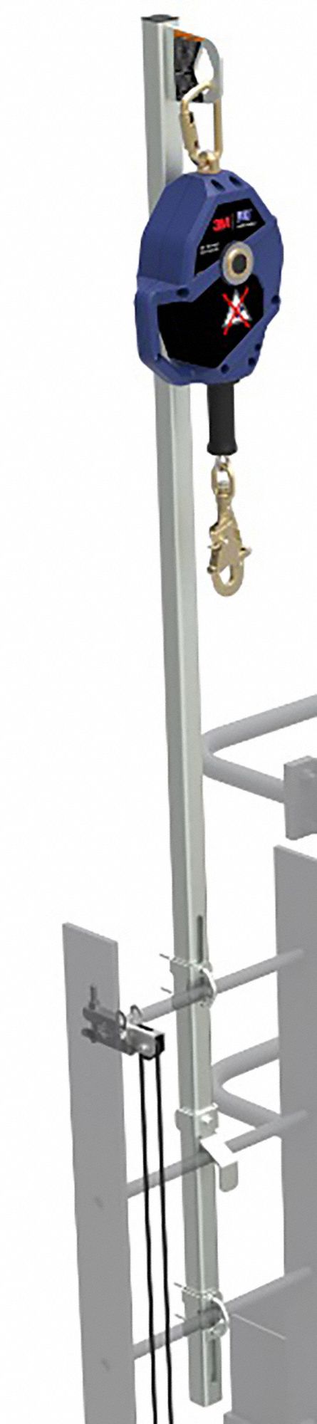 3M Ladder SRL Anchor System Kit - 61DF88|6100568 - Grainger