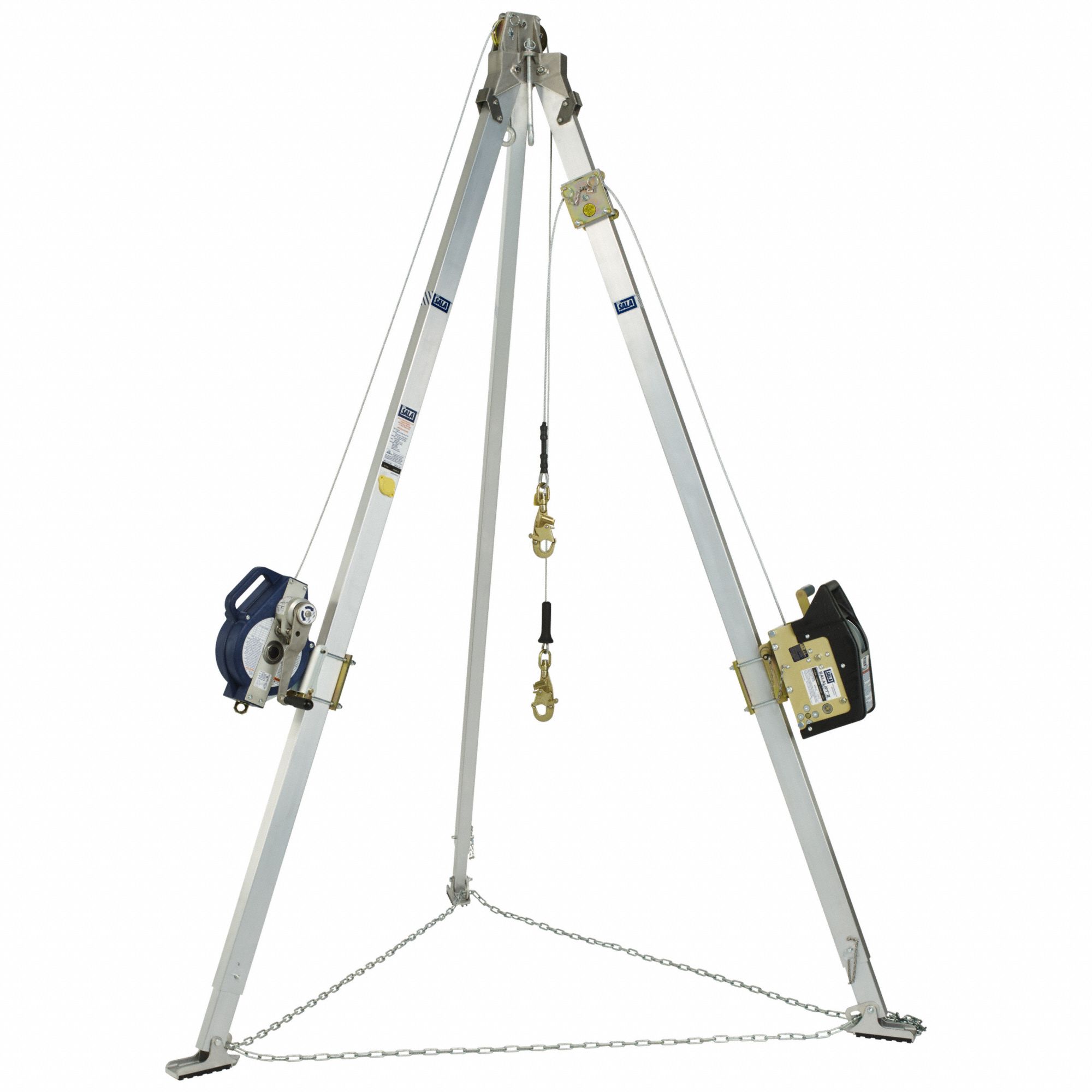 3M, 5 ft to 7 ft Ht, 3 5/8 ft to 6 3/8 ft Base, Tripod - 61DG37|8301066 ...