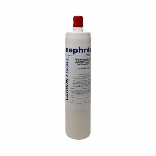 NEPHROS, 1 micron, 2.7 gpm, Quick Connect Filter - 61DH26|70-32090-C40 ...