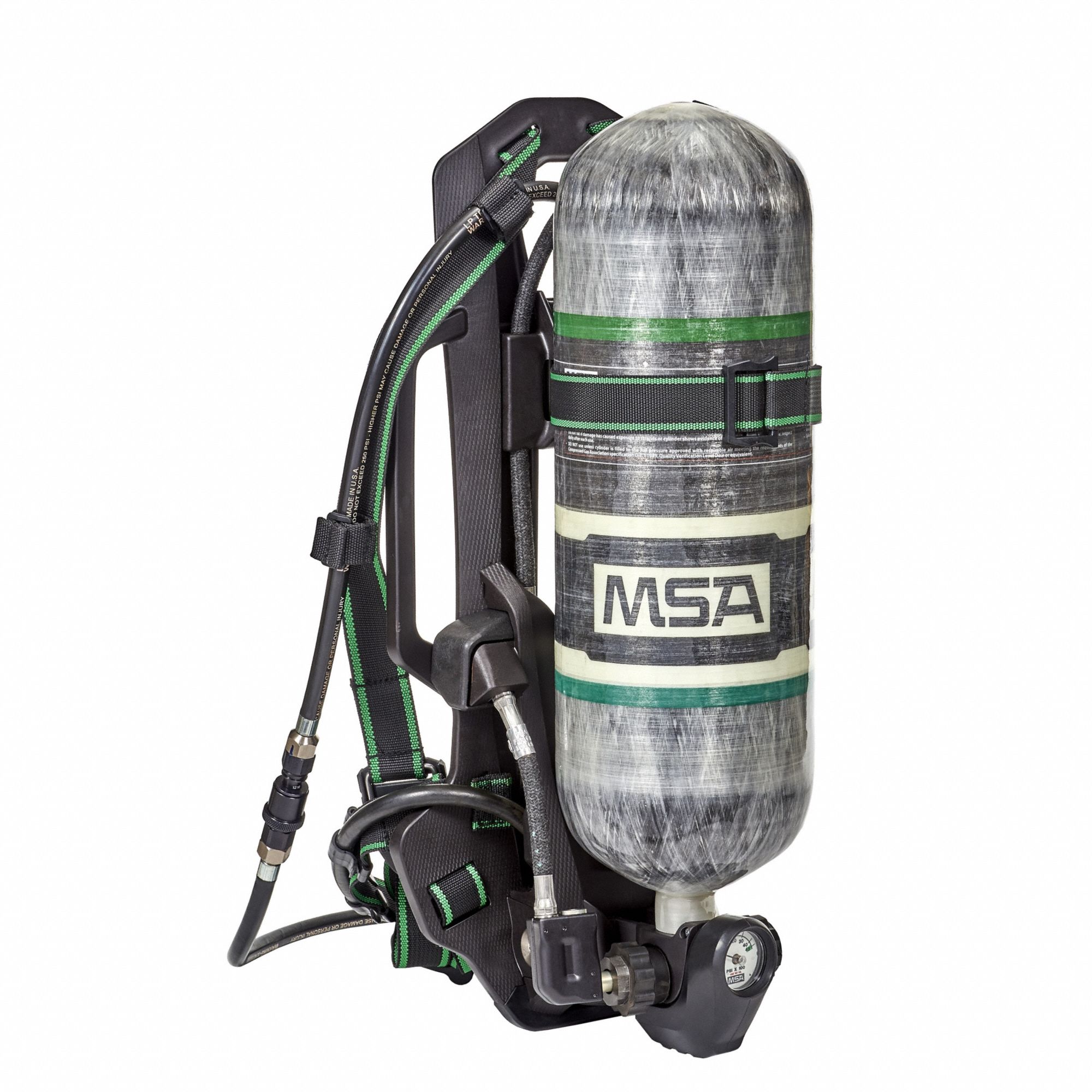 Aluminum, 2,216 psi Cylinder Pressure, Industrial SCBA - 61DH41 ...
