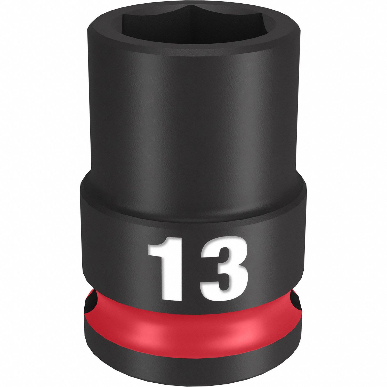 MILWAUKEE, 3/8 in Drive Size, Metric, Standard Impact Socket - 61DK54 ...