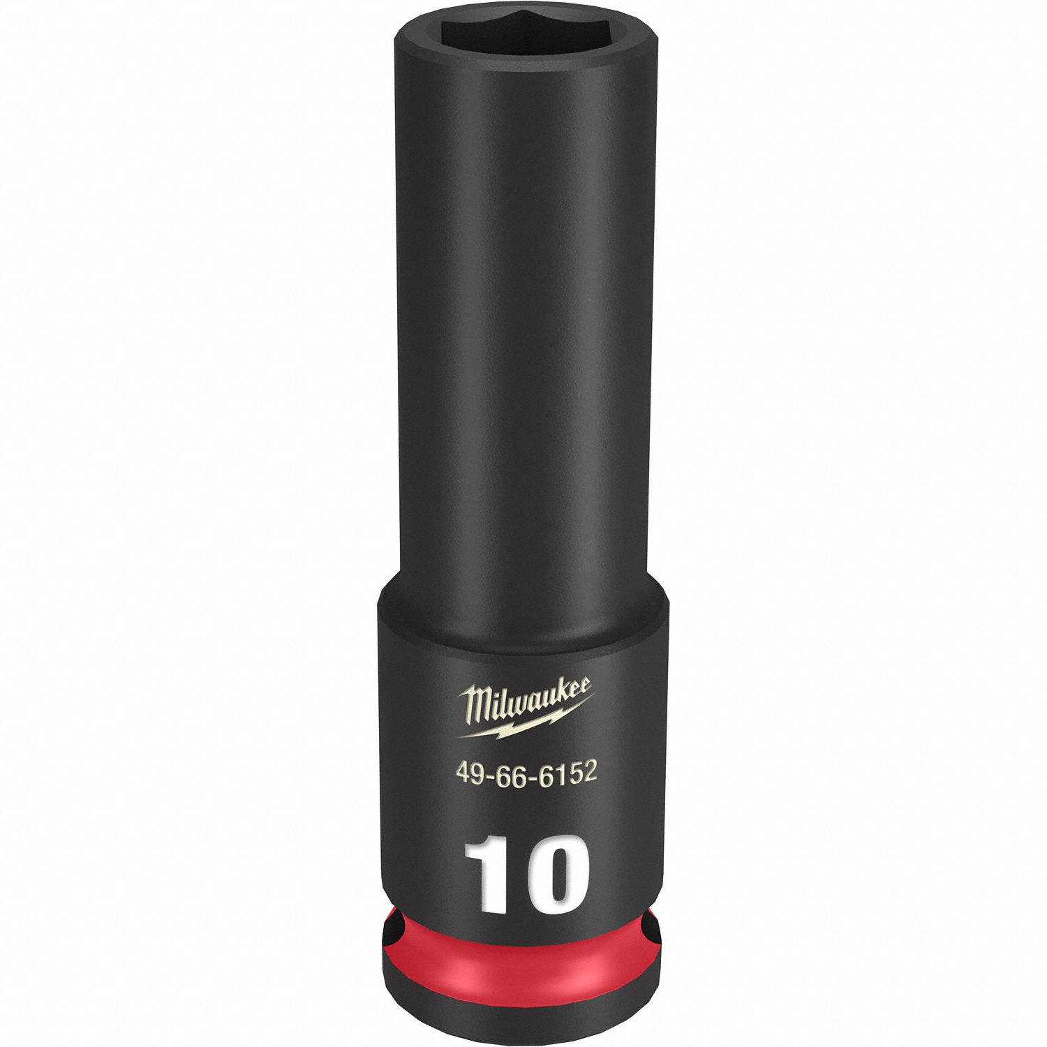 MILWAUKEE, 3/8 in Drive Size, Metric, Deep Impact Socket - 61DK69|49-66 ...