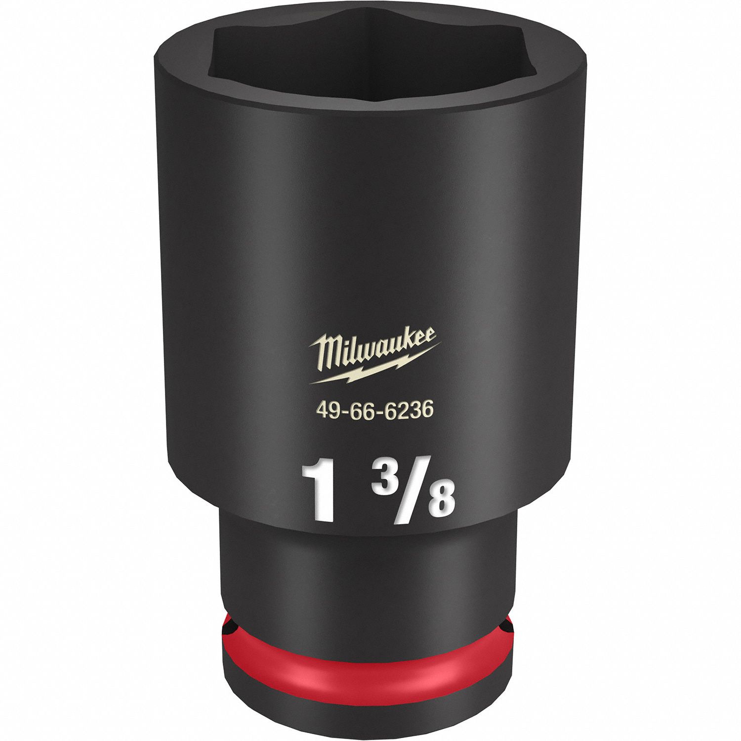 MILWAUKEE, 1/2 in Drive Size, SAE, Deep Impact Socket - 61DL20|49-66 ...
