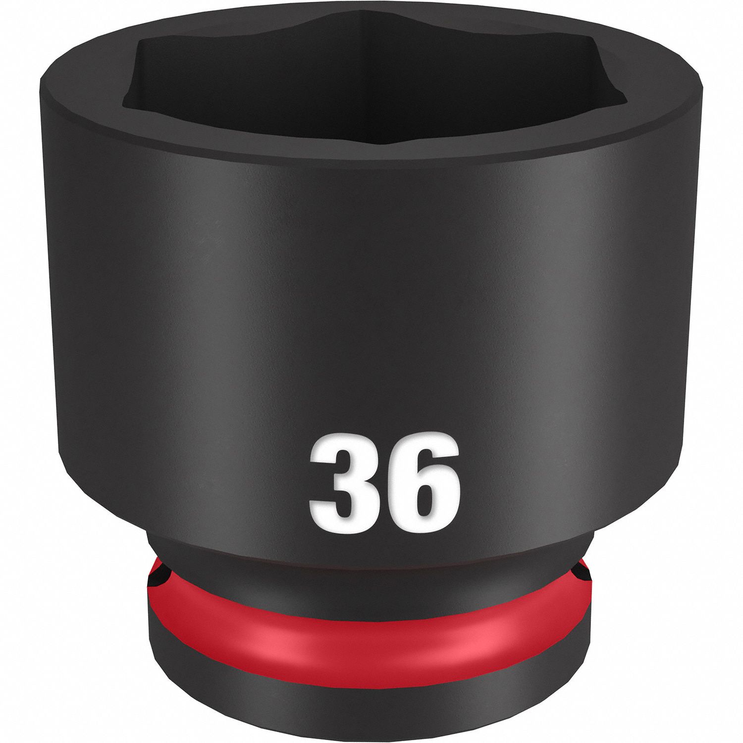 MILWAUKEE, 1/2 in Drive Size, Metric, Standard Impact Socket - 61DL52 ...