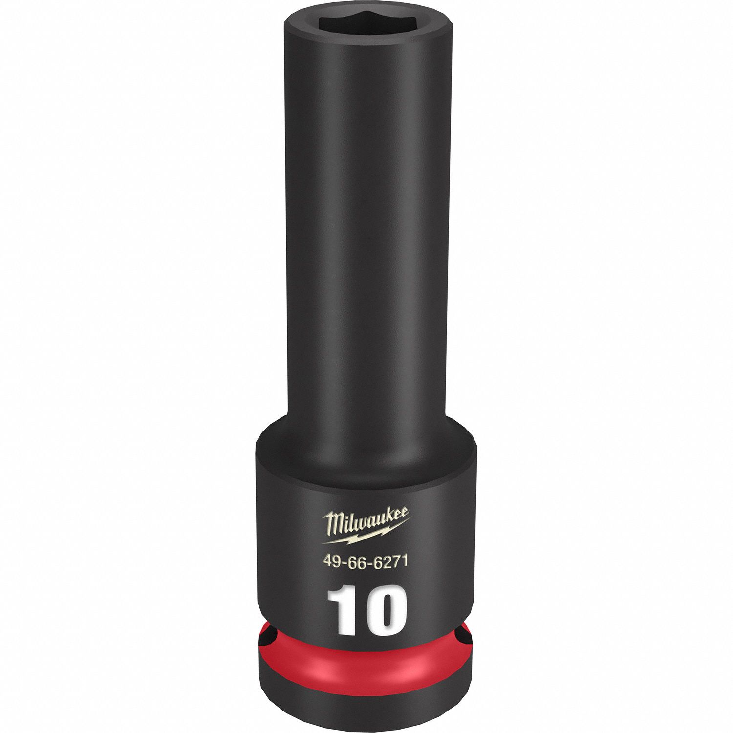 MILWAUKEE, 1/2 in Drive Size, Metric, Deep Impact Socket - 61DL55|49-66 ...