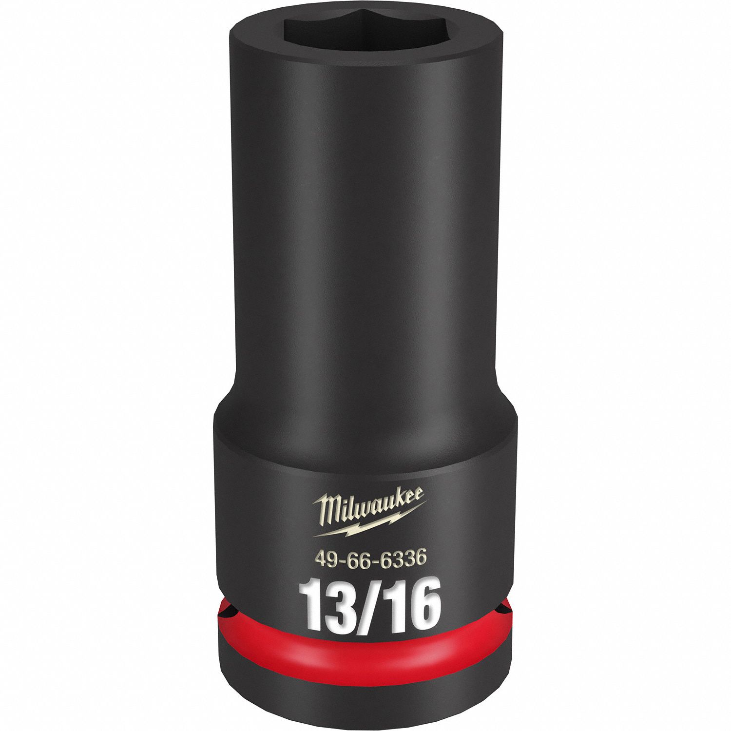 MILWAUKEE, 3/4 in Drive Size, SAE, Deep Impact Socket - 61DM11|49-66 ...