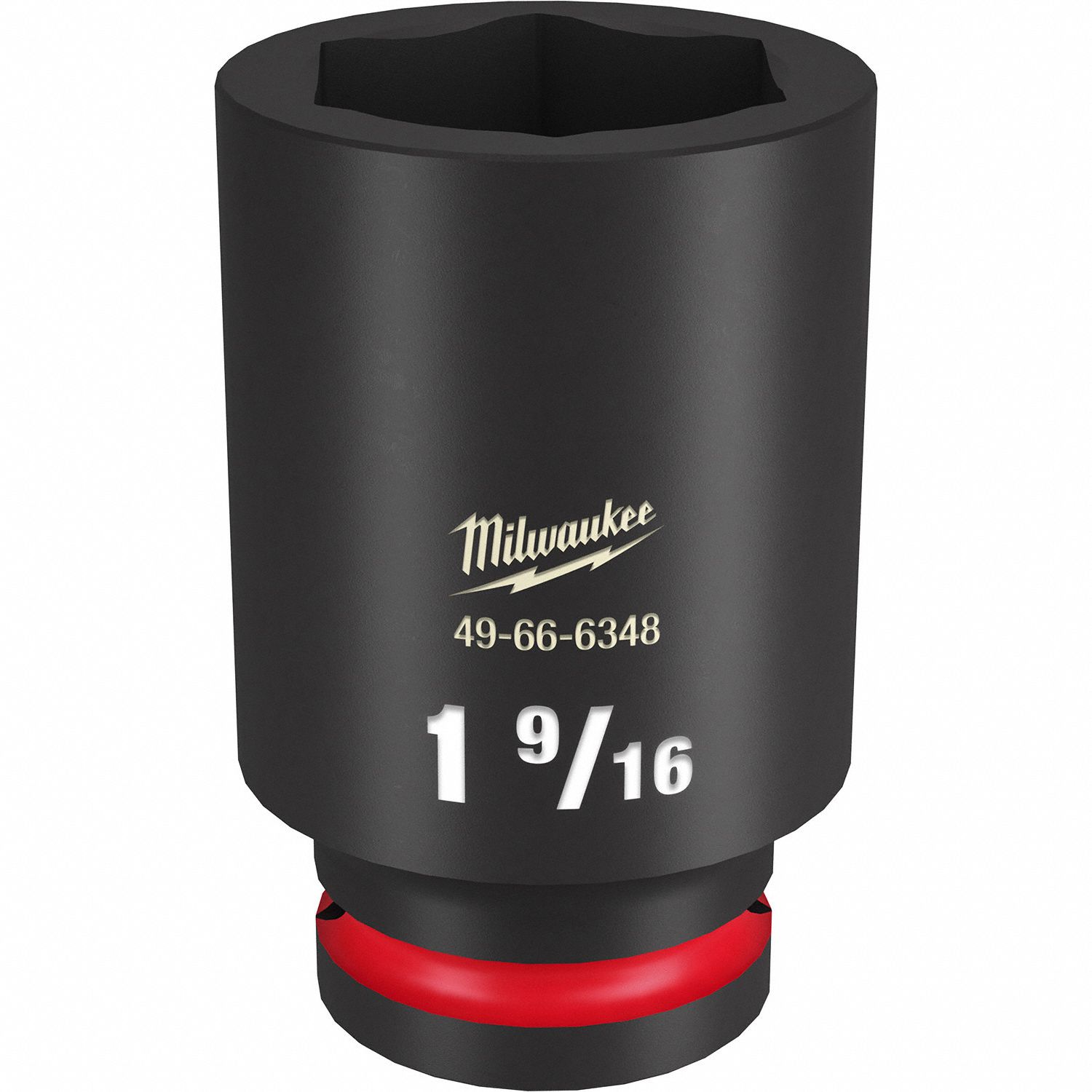 MILWAUKEE, 3/4 in Drive Size, SAE, Deep Impact Socket - 61DM23|49-66 ...