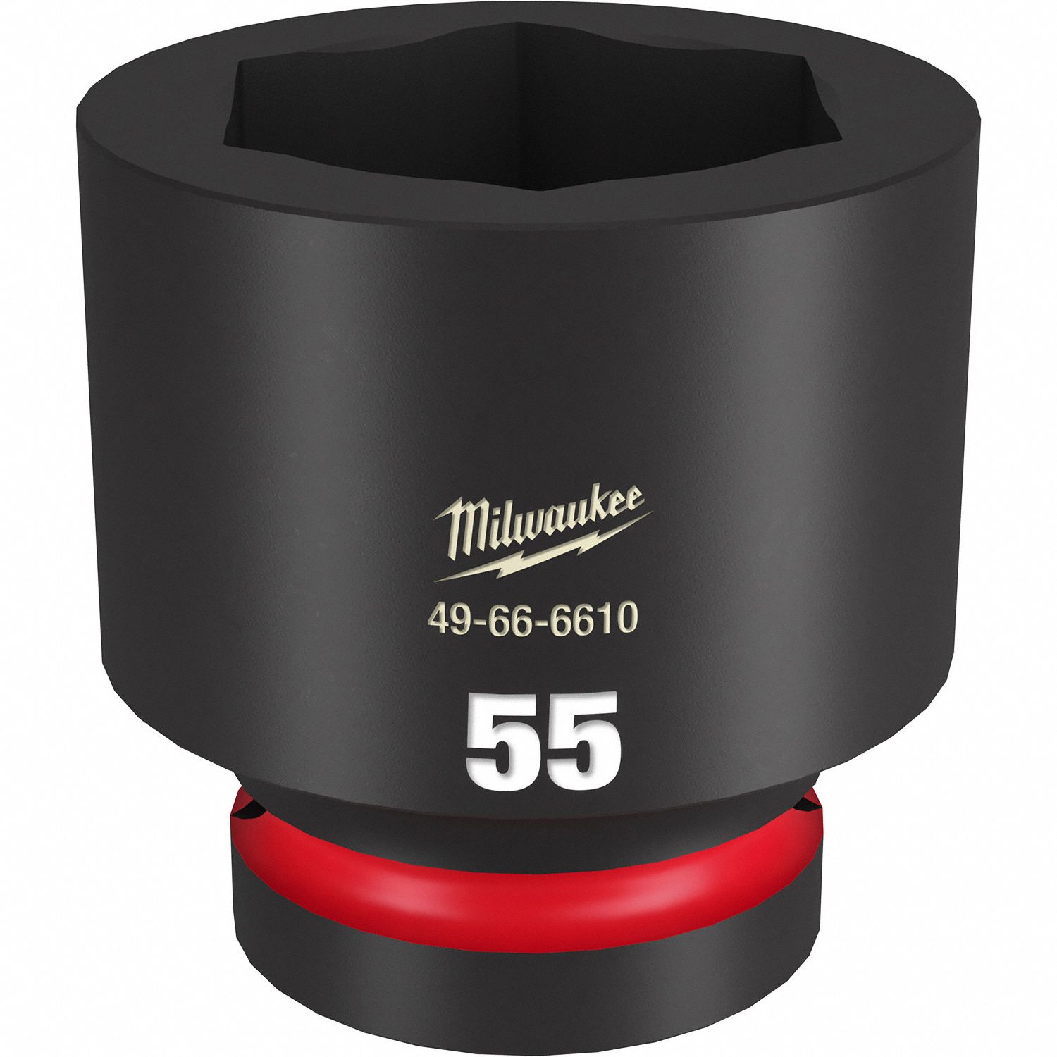 MILWAUKEE, 1 in Drive Size, Metric, Standard Impact Socket - 61DN37|49 ...
