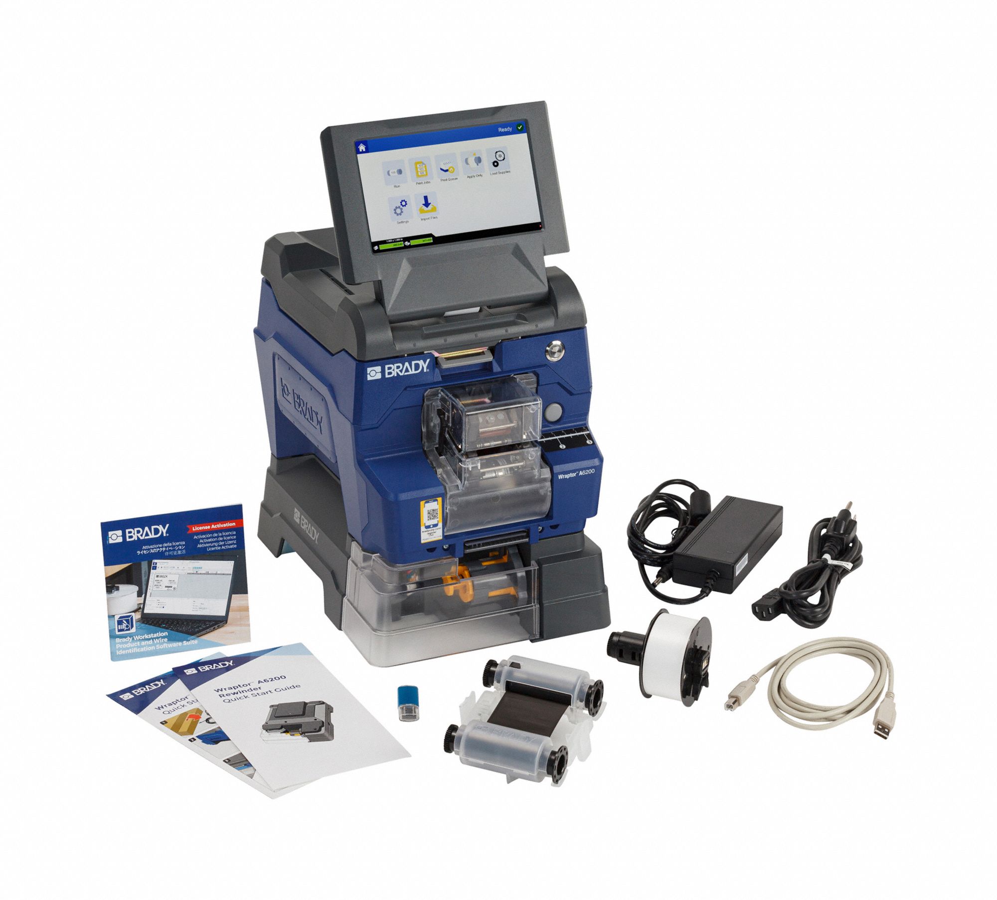 Ethernet/USB/Wi-Fi, 300 dpi Printhead Resolution, Desktop Label Printer ...