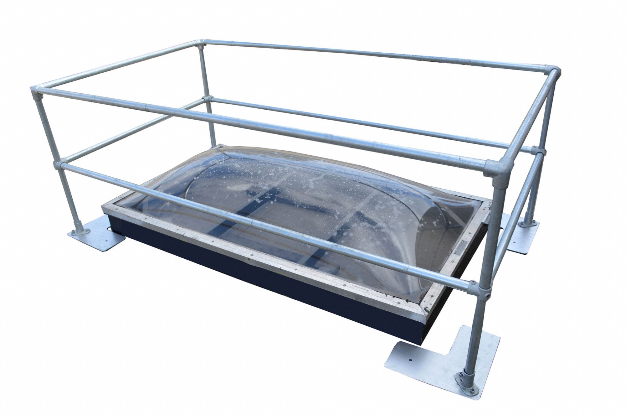 GARLOCK SAFETY SYSTEMS, Steel, Fits 5 ft Skylight Lg, Skylight Guard ...