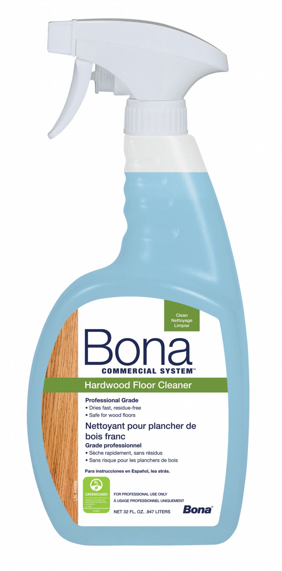 BONA, Trigger Spray Bottle, 32 oz Container Size, Floor Cleaner ...