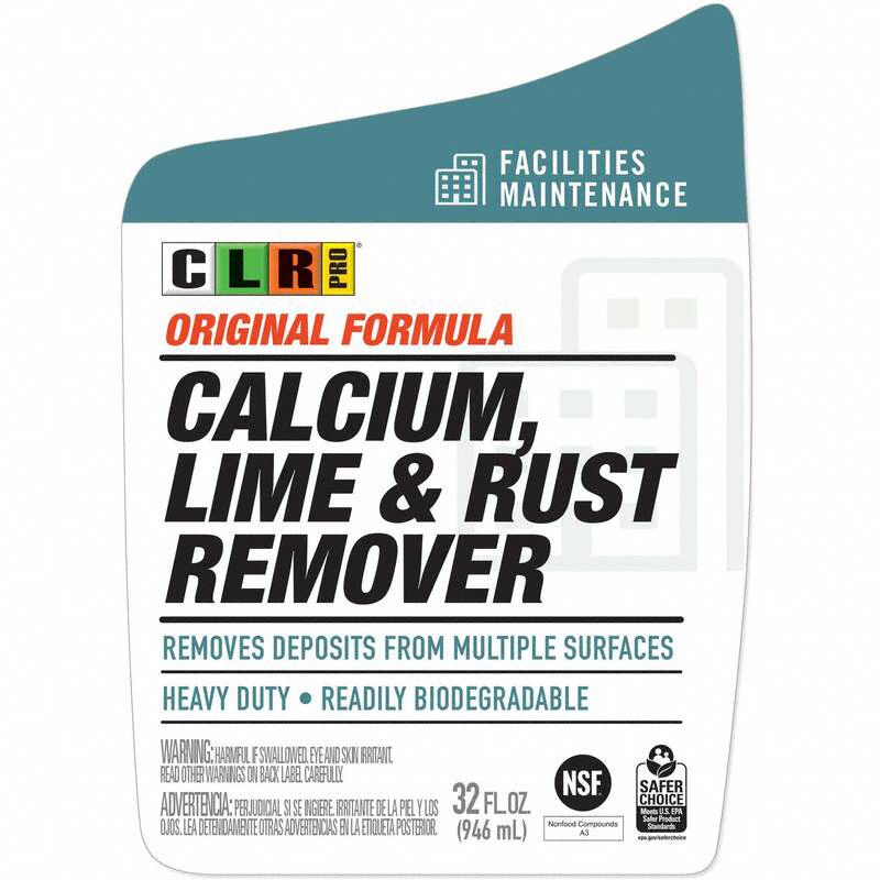 CLR PRO Calcium, Lime and Rust Remover: Trigger Spray Bottle, 32 oz ...