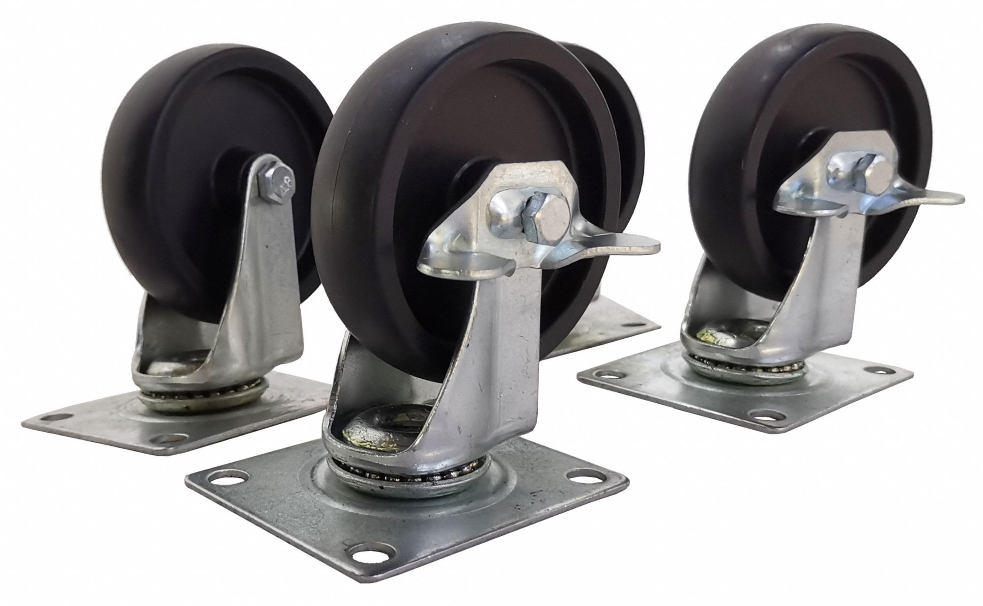WESTWARD, Repl Caster, Black, Replacement Casters - 61HP23|61HP23 ...