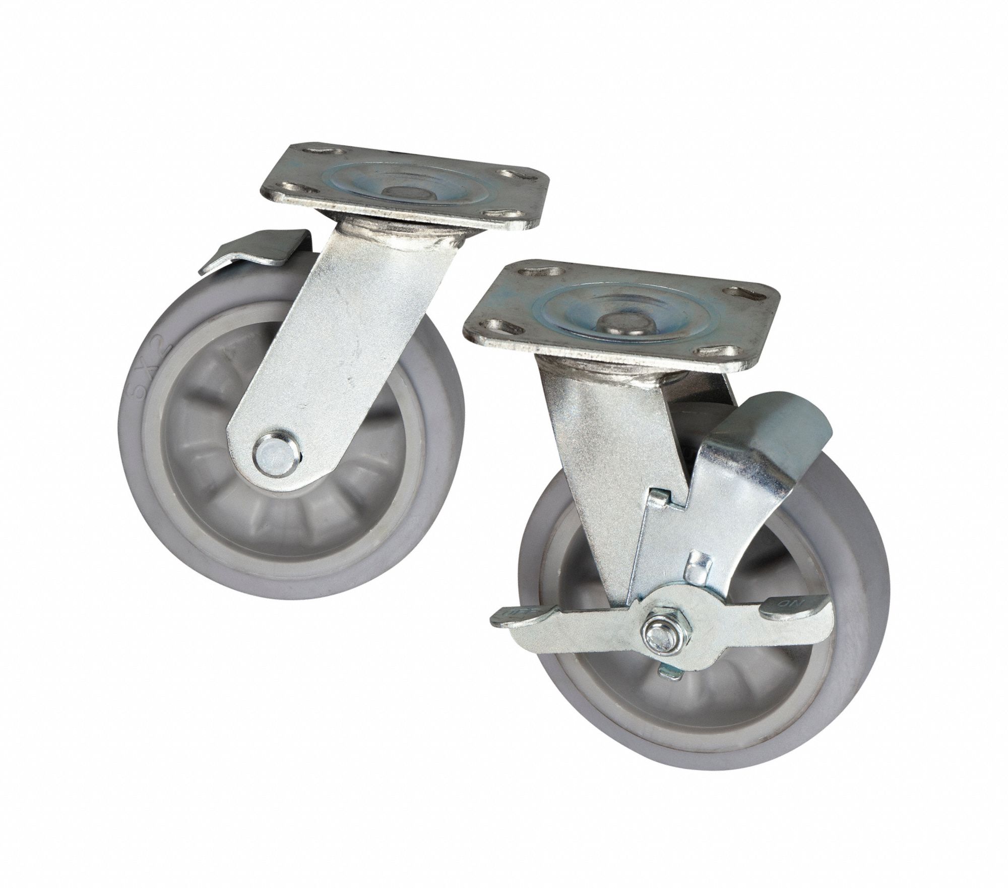 WESTWARD, Gray, Replacement Casters - 61HP31|61HP31 - Grainger