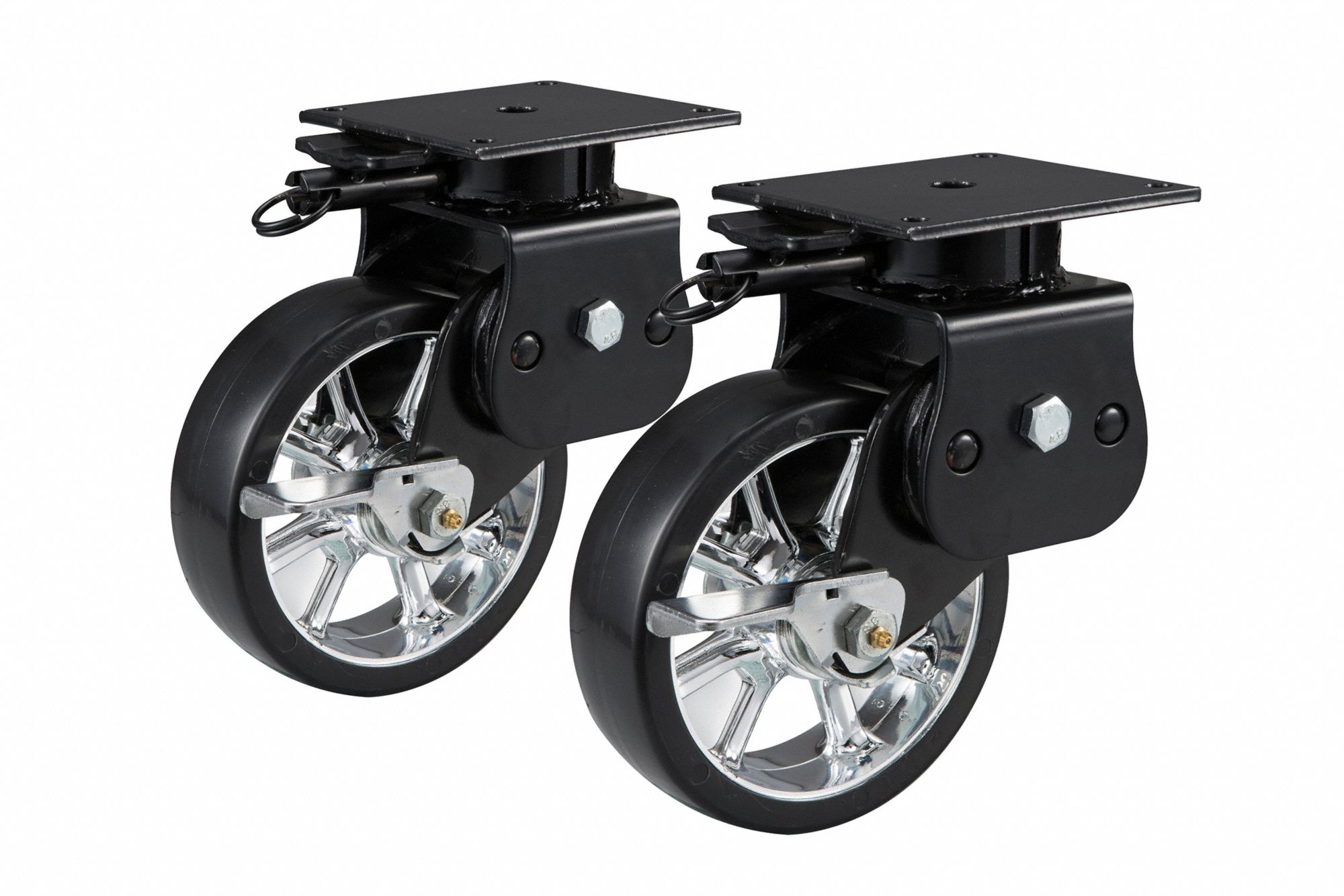 WESTWARD, Black, Replacement Casters - 61HP32|61HP32 - Grainger