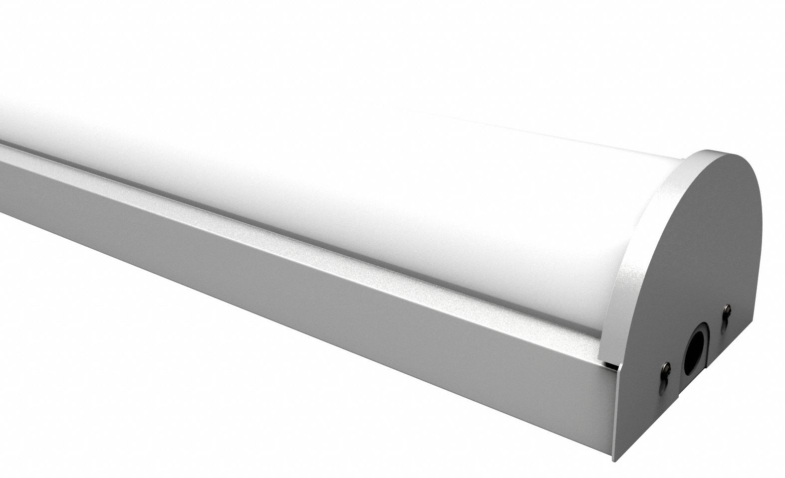 REMPHOS, 3 in Lg, 6 in Wd, Surface Mount Fixture End Cap - 61HP94|RPT-P ...