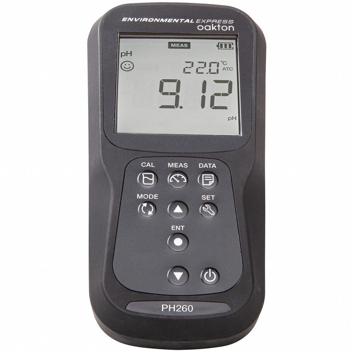 OAKTON, ORP/pH/Temp, -2 pH to 16 pH, Handheld Multiparameter Meter ...
