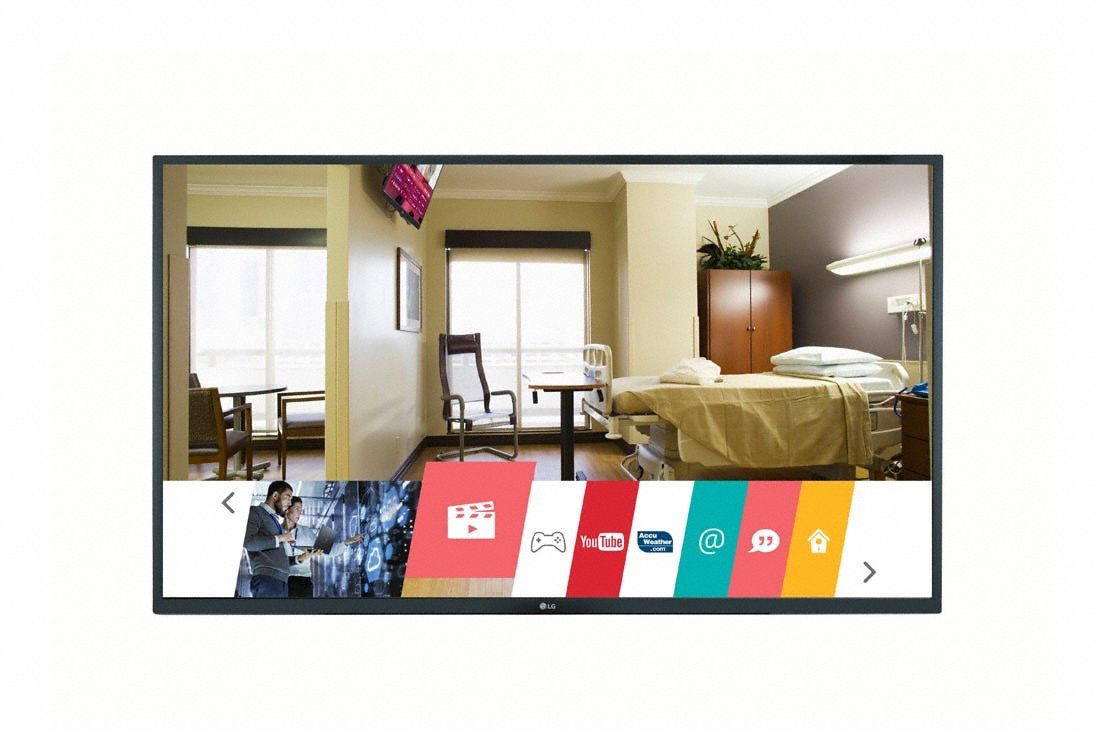 LG, 43 in Diagonal Screen Size, 60 Hz Screen Refresh Rate, Hospitality ...