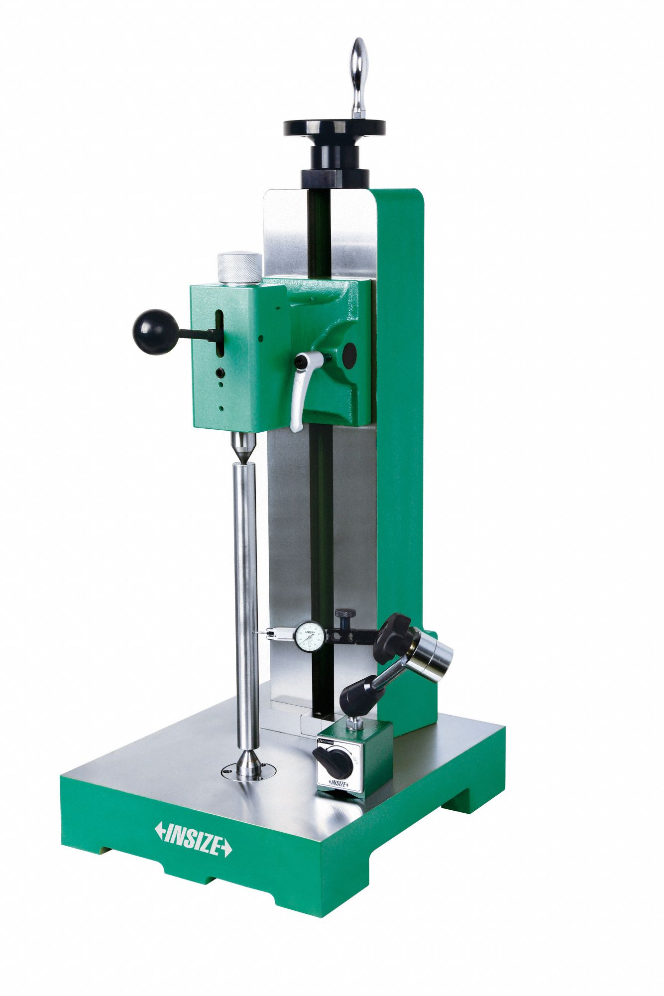 INSIZE, Vertical Op Position, 10 13/32 in Working Dia, Vertical Bench ...