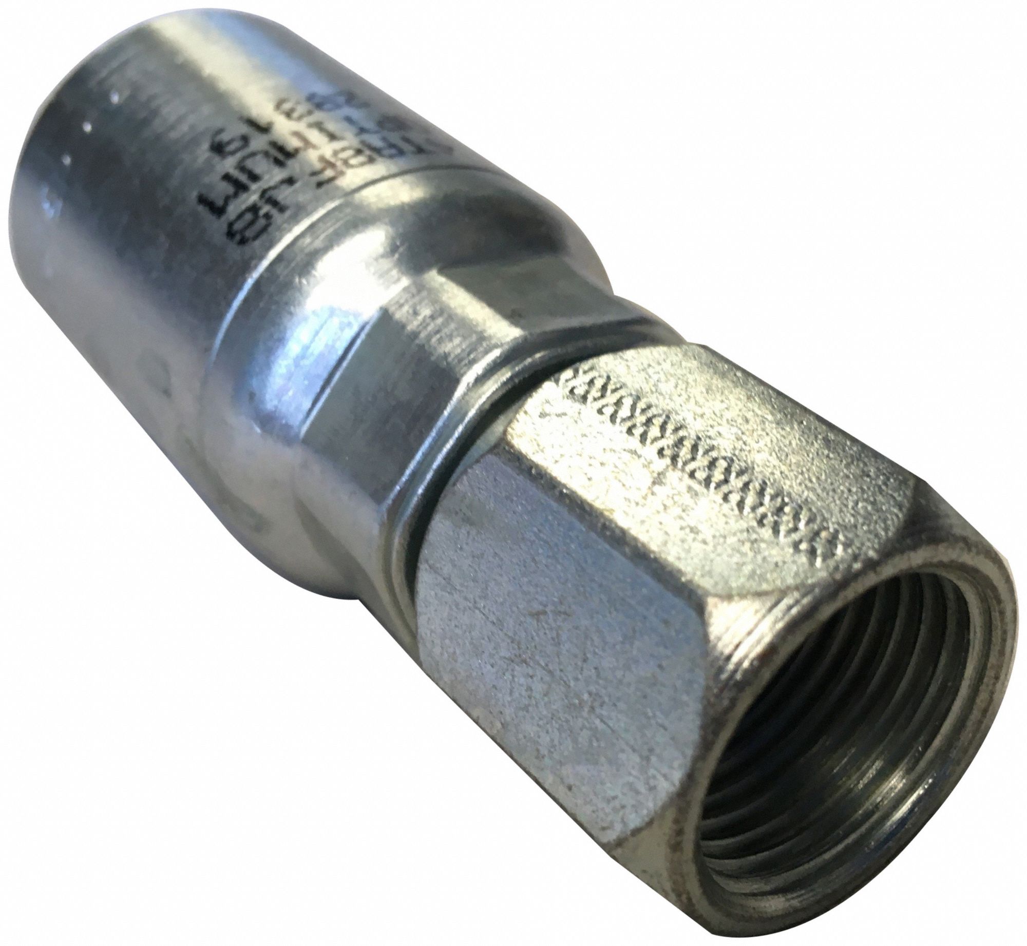 AEROQUIP, Carbon Steel, Straight, Crimp Hose Fitting - 61KJ64|4TA8FJ8 ...