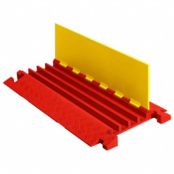 Orange/Yellow, Polyurethane, CABLE PROTECTOR - 61KK52|CP4X125-Y/O ...