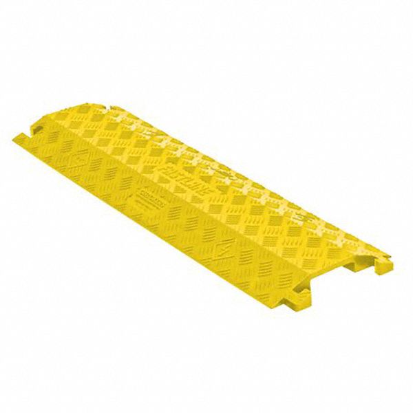 Yellow, Polyurethane, CABLE PROTECTOR - 61KK84|FL1X4-Y - Grainger