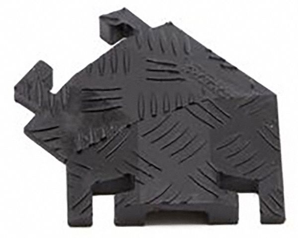 Black, Polyurethane, CABLE PROTECTOR - 61KK86|FL45LT1X1.5-B - Grainger