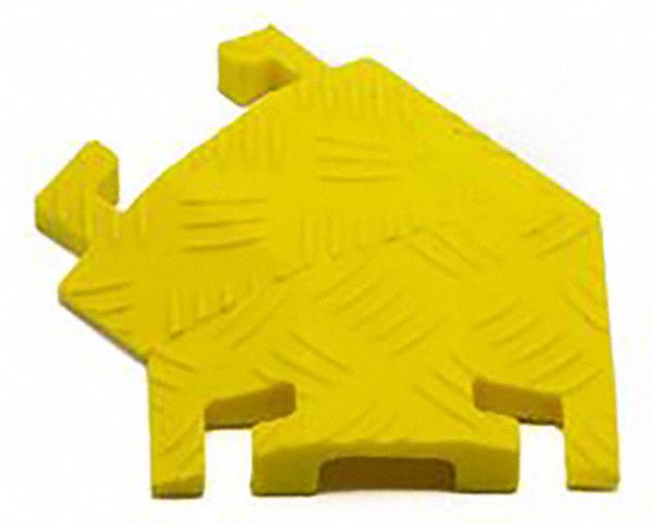 Yellow, Polyurethane, CABLE PROTECTOR - 61KK88|FL45LT1X1.5-Y - Grainger