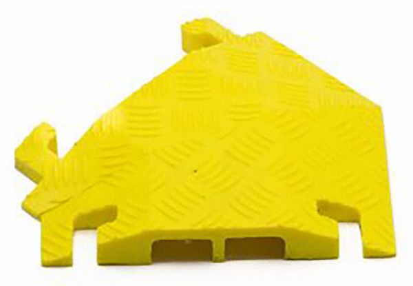 Yellow, Polyurethane, CABLE PROTECTOR - 61KK92|FL45LT2X1.75-Y - Grainger