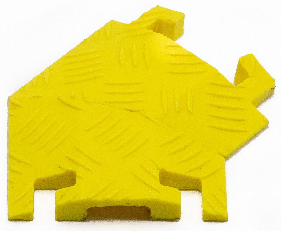 Yellow, Polyurethane, CABLE PROTECTOR - 61KK94|FL45RT1X1.5-Y - Grainger