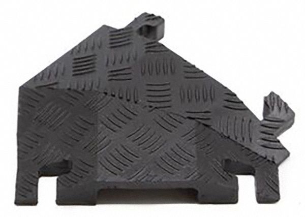 Black, Polyurethane, CABLE PROTECTOR - 61KK95|FL45RT1X4-B - Grainger