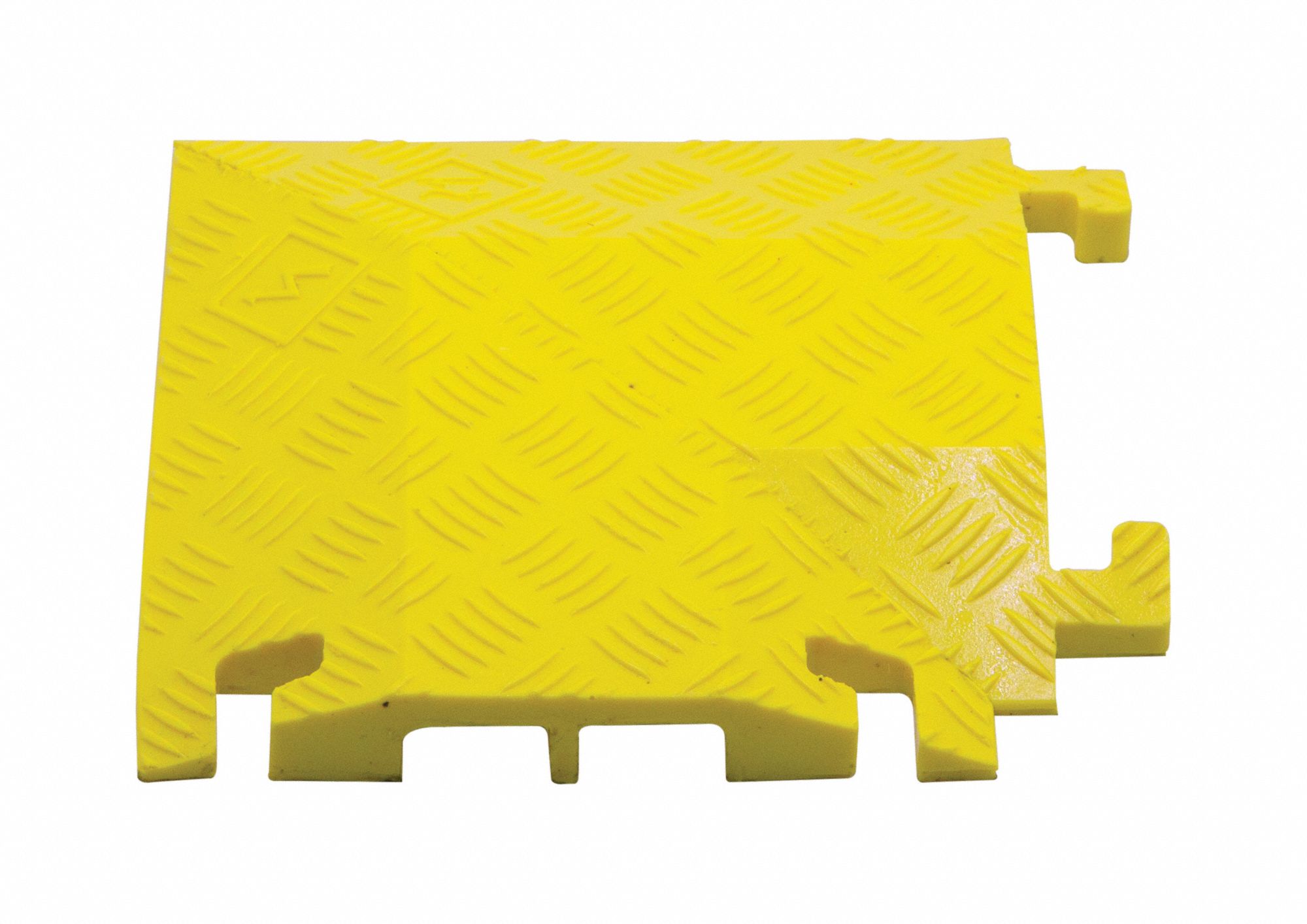Yellow, Polyurethane, CABLE PROTECTOR - 61KK98|FL45RT2X1.75-Y - Grainger