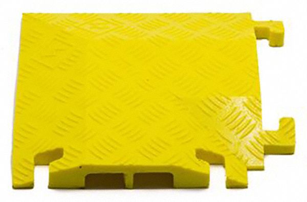 Yellow, Polyurethane, CABLE PROTECTOR - 61KL15|FL90RT2X1.75-Y - Grainger