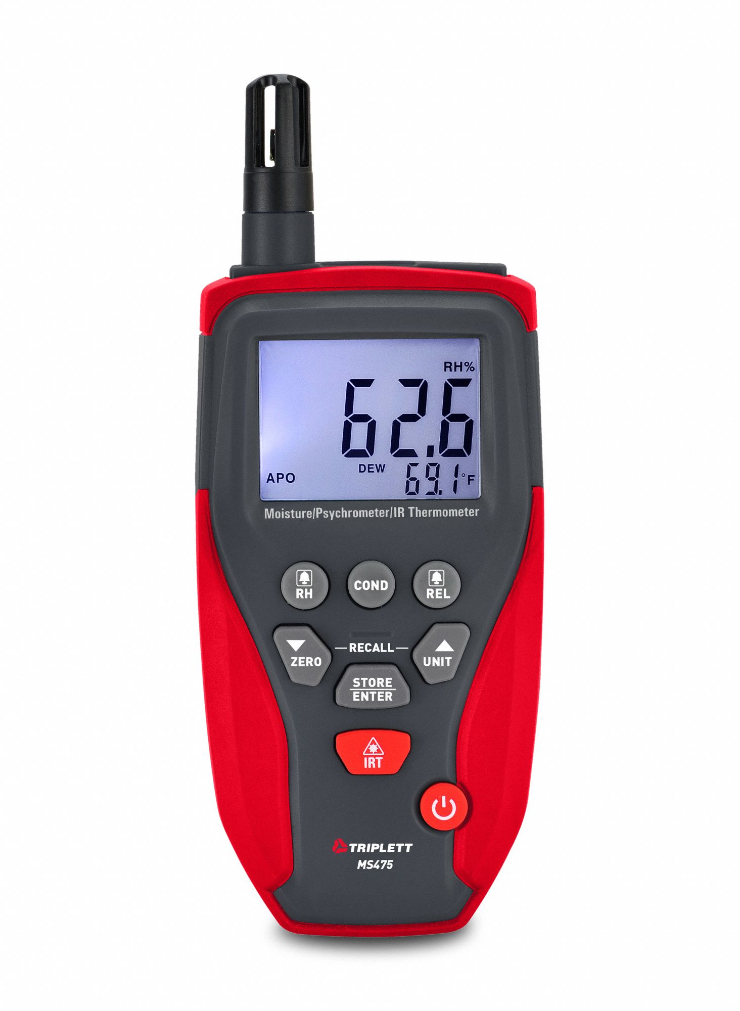 TRIPLETT, Digital, LCD, Moisture Meter - 61KM67|MS475 - Grainger