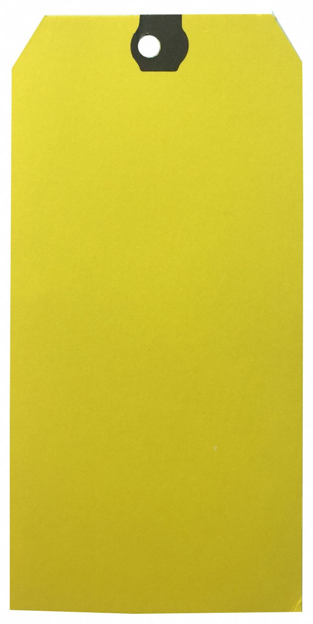APPROVED VENDOR Blank Shipping Tag,Paper,Yellow,PK500 - Blank Shipping ...