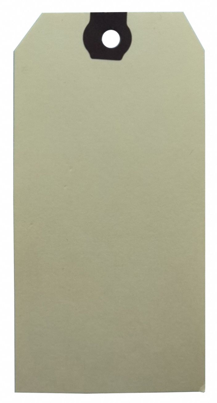APPROVED VENDOR Blank Shipping Tag,Paper,Manila,PK500 - Blank Shipping ...