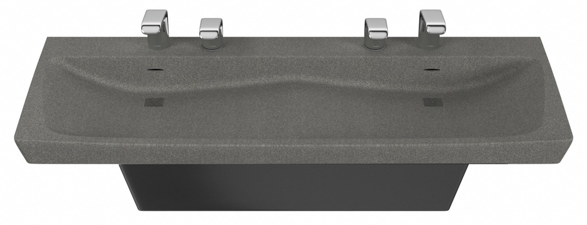 BRADLEY, Express, Graphite, Bathroom Sink - 61KW52|TLX-2-0032 - Grainger