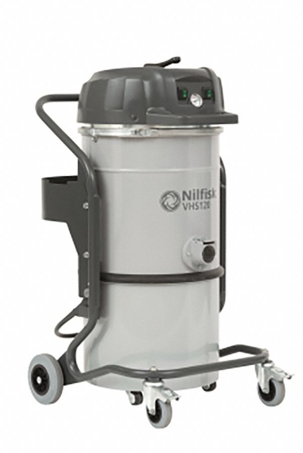 NILFISK, Dry, 55 gal Tank Size, Drum-Top Vacuum Head - 61KX19|401 2300 157 - Grainger