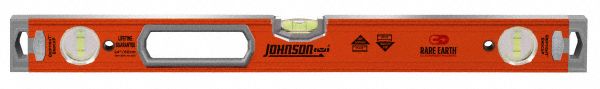 JOHNSON LEVEL, Level & Plumb, Box, HD Magnetic Aluminum Box Level ...