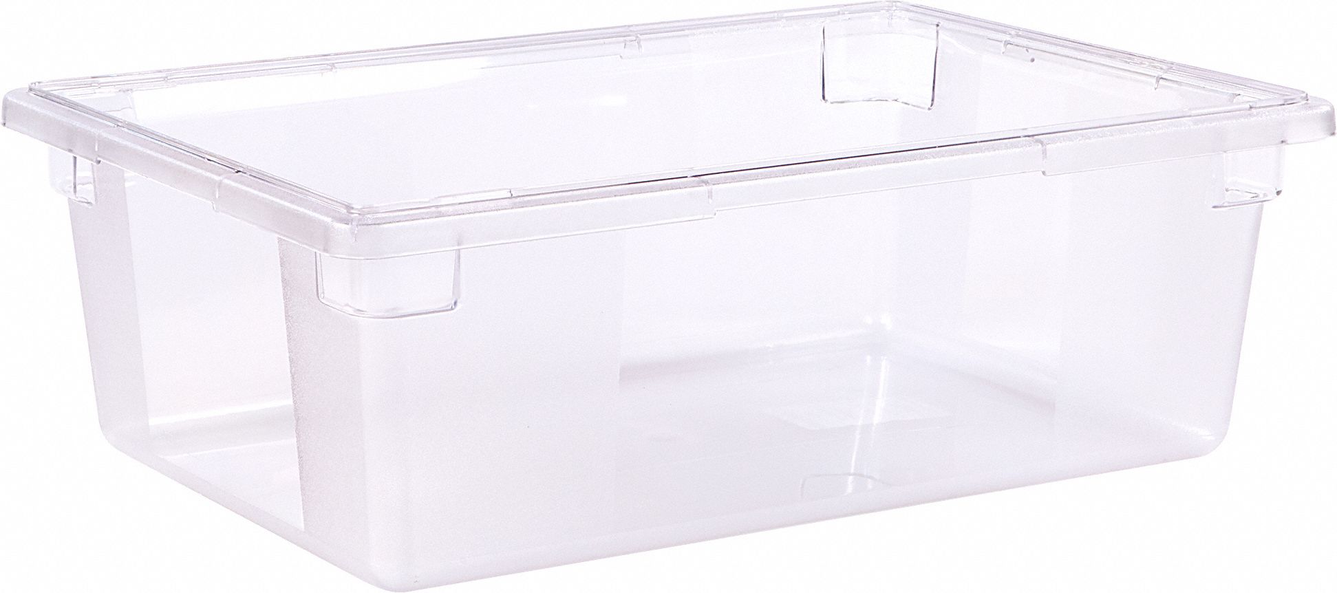 CARLISLE, 12.5 qt Capacity, Clear Body, Food Storage Container - 61LW25 ...