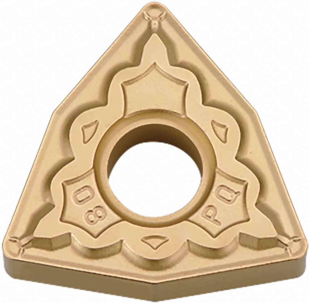 Trigon Turning Insert,CVD Cermet - Grainger