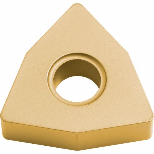 Trigon Turning Insert,CVD Cermet - Grainger