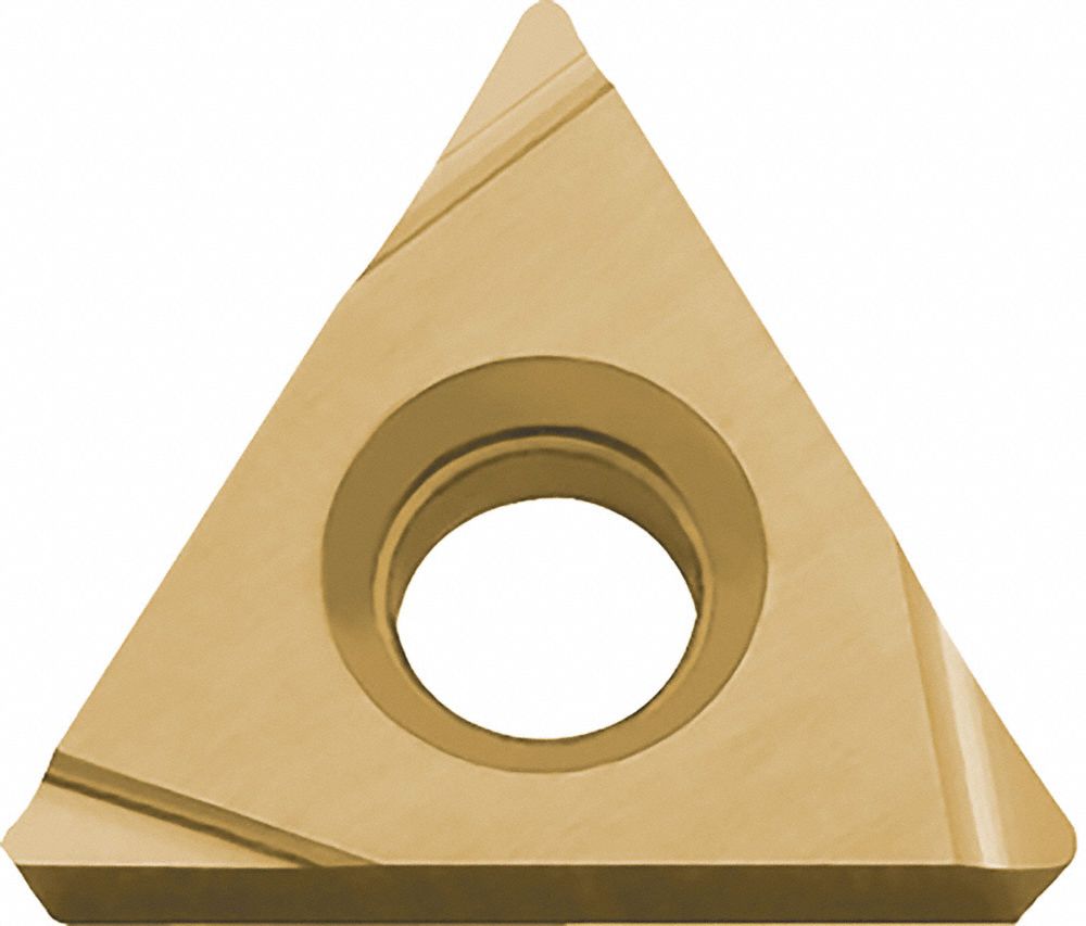 Triangle Turning Insert,PVD Cermet - Grainger