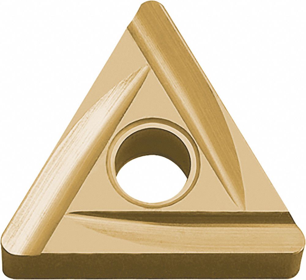 Triangle Turning Insert,PVD Cermet - Grainger