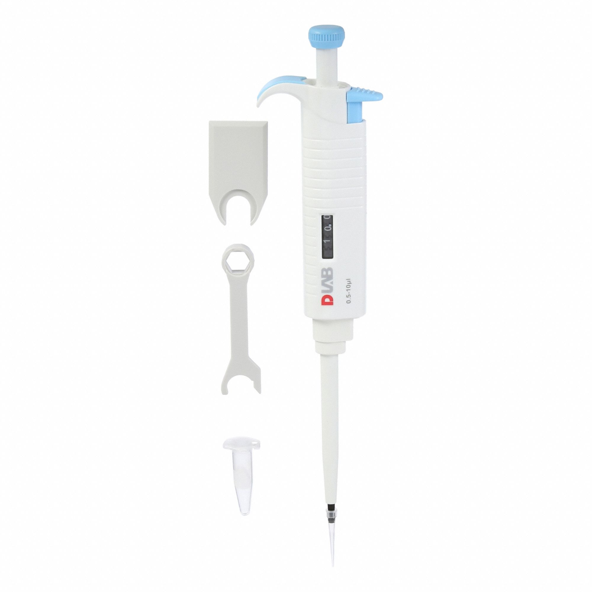 DLAB, 10 ul Capacity - Max, 0.1 ul Volume Increments, Pipettor - 61TA79 ...