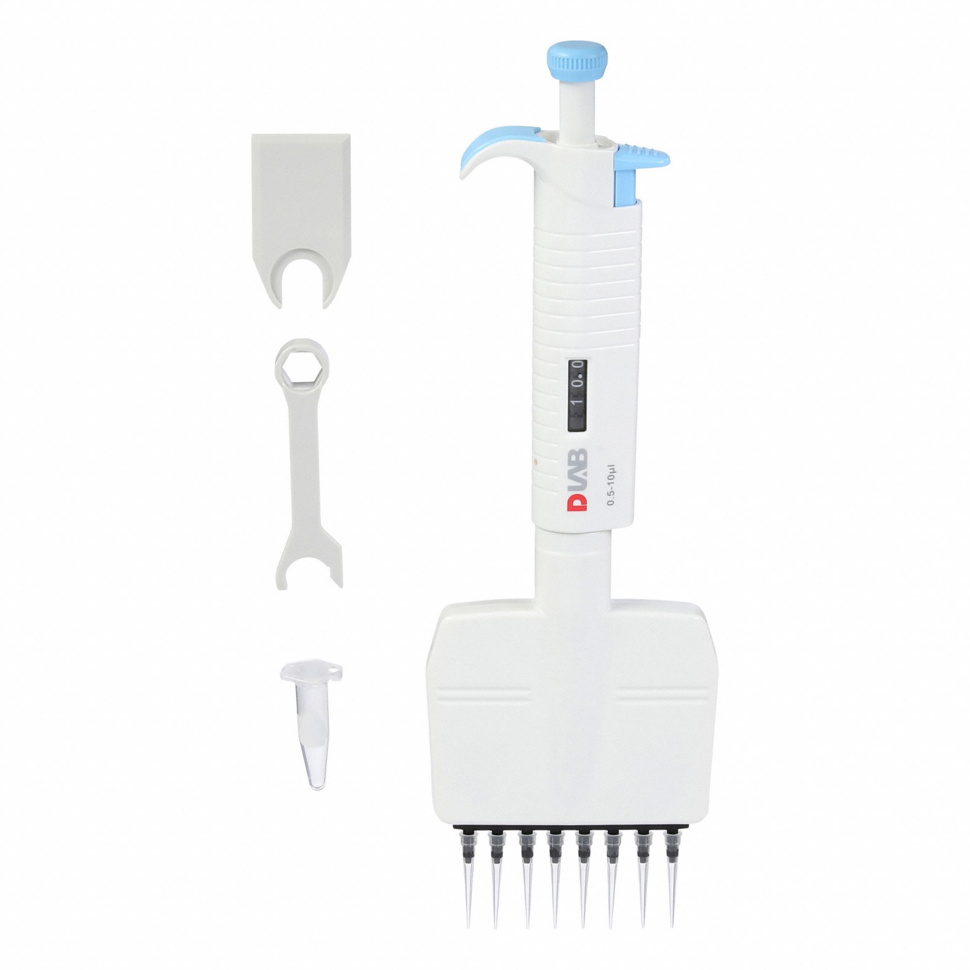 DLAB, 10 ul Capacity - Max, 0.1 ul Volume Increments, Pipettor - 61TA99 ...