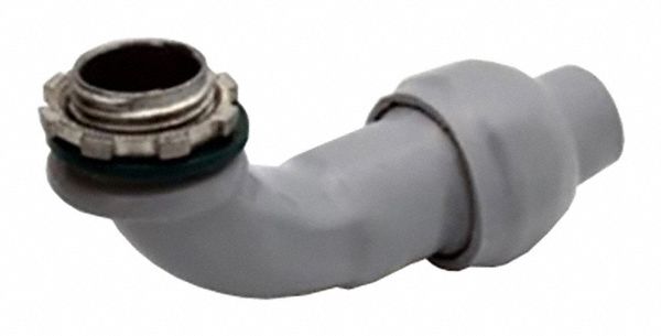 Zinc, 1/2 in Trade Size, Direct burial rated jacketed MC cable ...