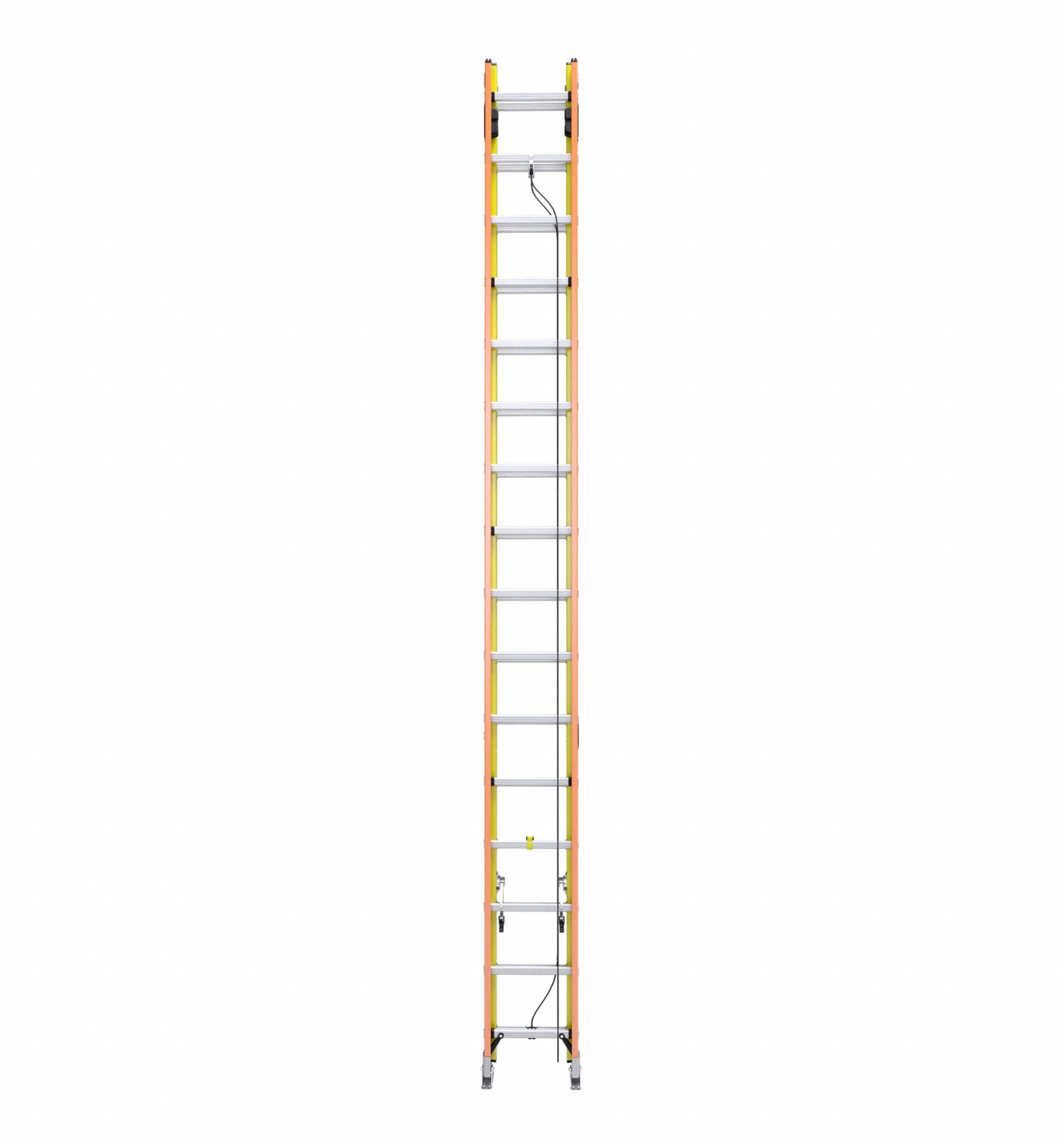 WERNER, 32 ft Ladder Size, Fiberglass, Extension Ladder - 61UG90|T6232 ...