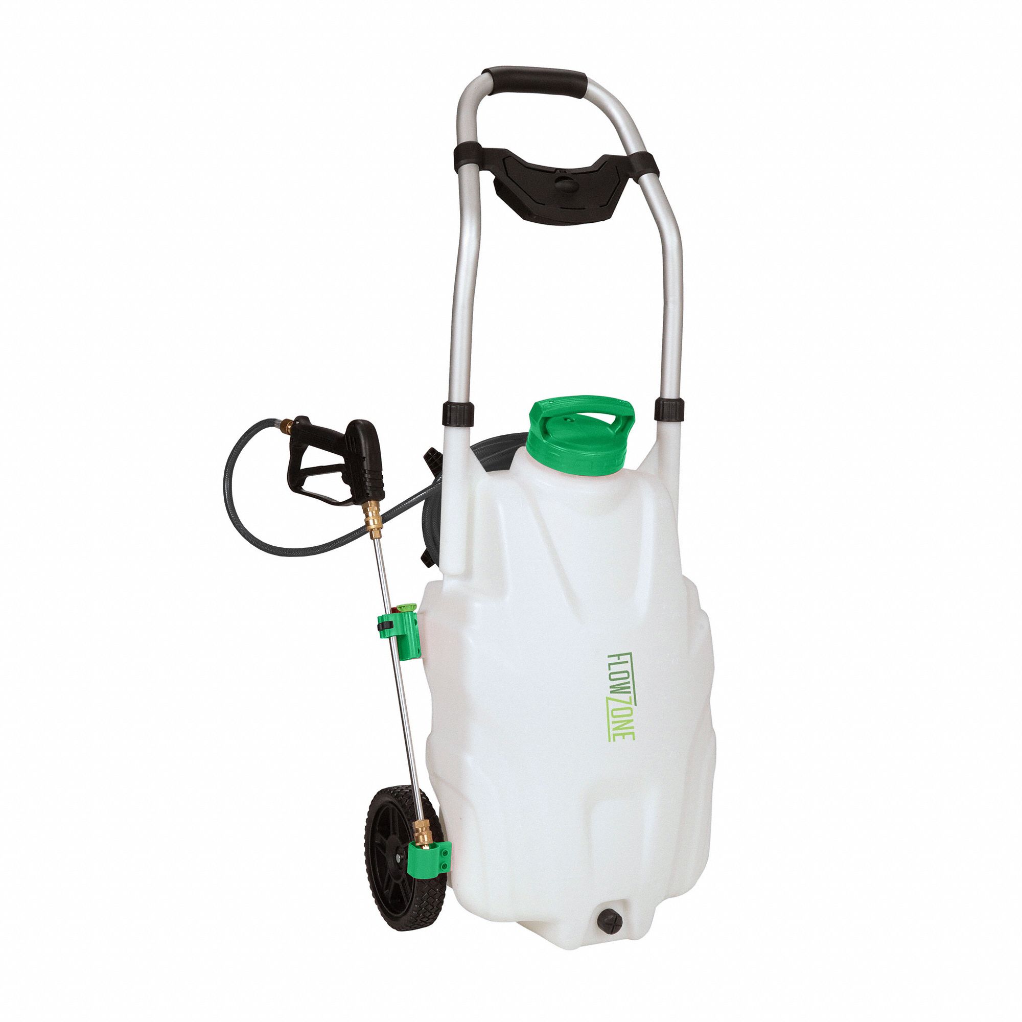 FLOWZONE, Spot, 9 gal Tank, Cordless Cart Sprayer - 61UG98|FZVABN-2.5 ...